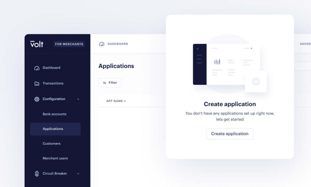 Application registration and credentials – Volt Docs